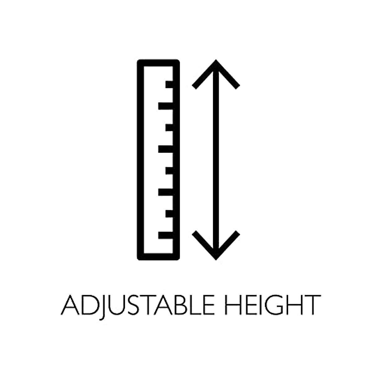 Leick Home Adjustable Height Mesh Back Office Desk Chair, Gray, 22" W