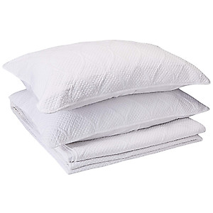 Madison Park Corrine 3 Piece Bedspread Set, King(120"x118"), Ogee White