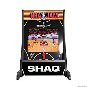 ARCADE1UP NBA JAM Shaq Edition Partycade 3 Games in 1
