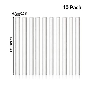 Portable Mini USB Humidifier with 10 Cotton Filter Stick Replacement for Plants Car Baby Bedroom Office Home