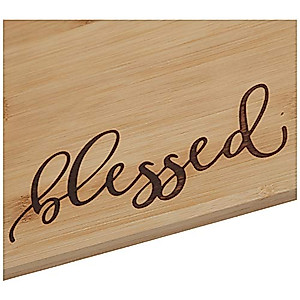 Bountiful Blessings by Precious Moments Set/2 Blessed Cutting Board and Bowl
