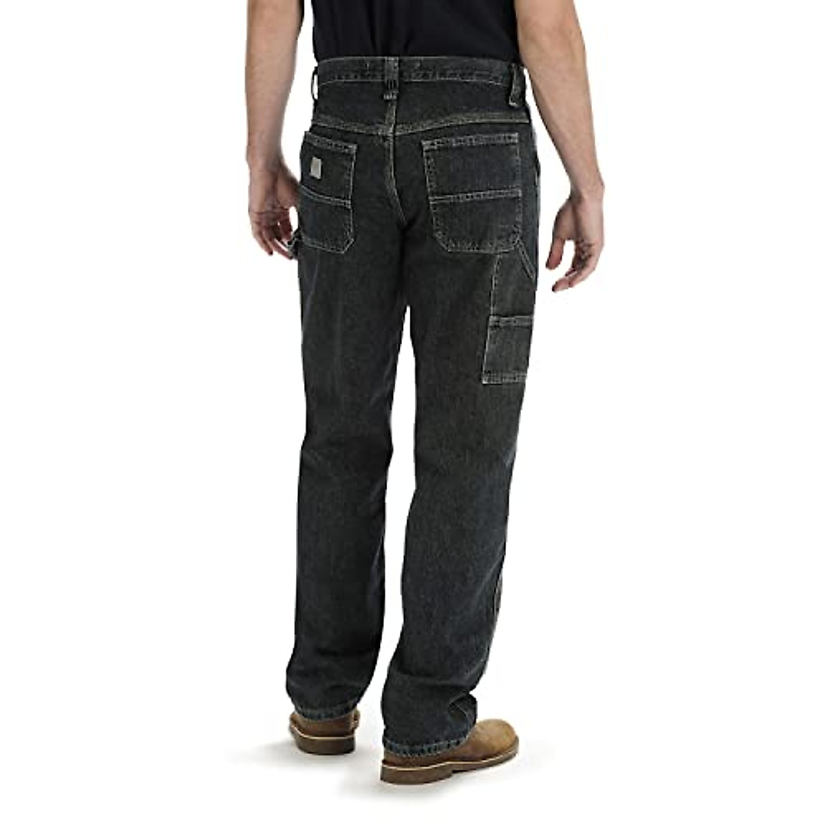 Lee Men's Loose-Fit Straight Leg Carpenter Jean, Quartz Stone, 34W x 32L