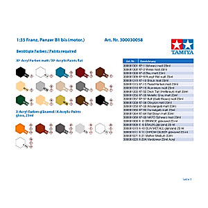 30058 1/35 French Battle Tank B1 bis w/Single Motor