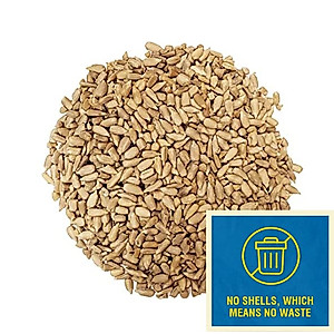 Sunflower Coarse Kernels Hearts No Waste No Mess Bird Seed (50 Pounds)
