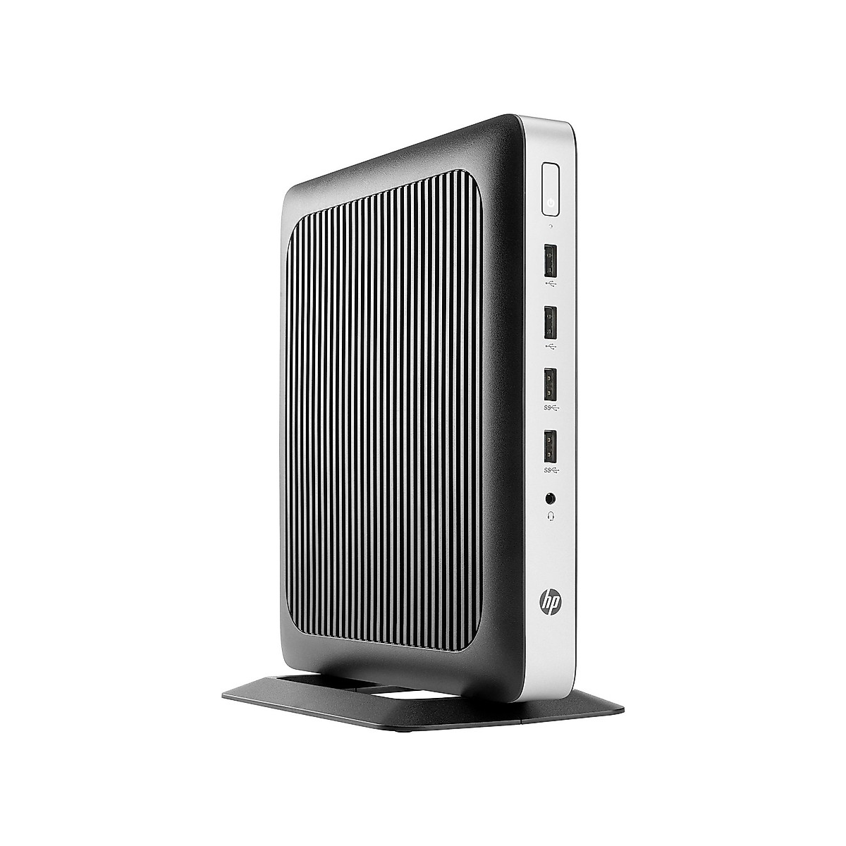 HP 3BG79UT#ABA t630 Thin Client - Tower Desktop - 4 GB RAM - 16 GB Flash - AMD Radeon R7 - Black/Silver