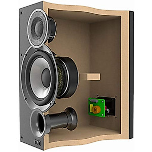 ELAC Debut 2.0 B6.2 Bookshelf Speakers, Black (Pair)