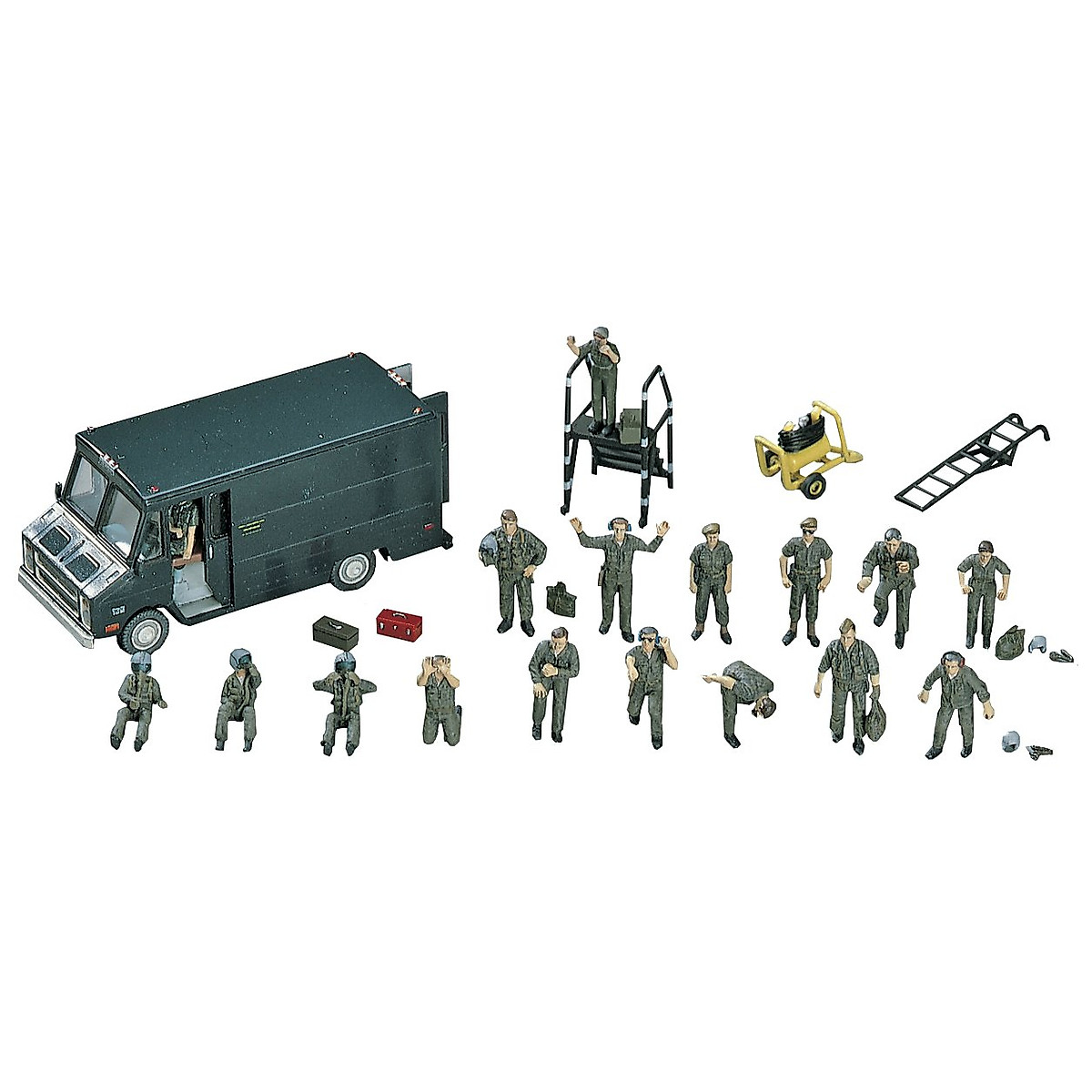 Hasegawa US Pilot Crew Set Model Kit