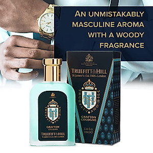 Truefitt & Hill Cologne Sample Pack | 9 fragrances: 1805, Apsley, Sandalwood, Trafalgar, Grafton, Freshman, Clubman, West Indian Limes, Spanish Leather | 1.5ml Travel Size Vials
