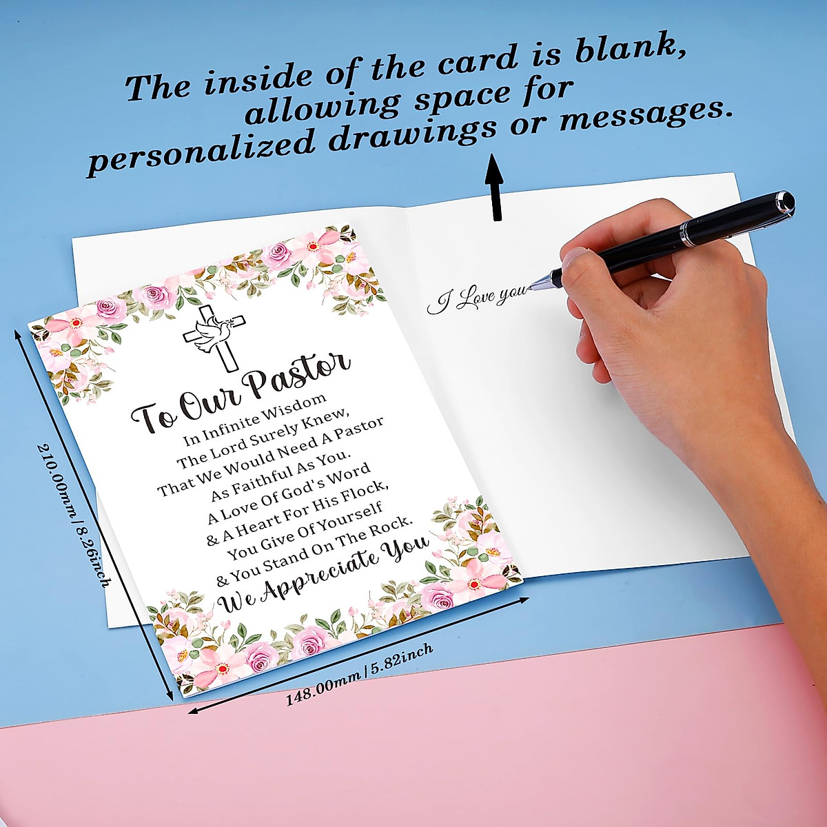 Pastor Gifts for Men Pastor Appreciation Gifts Ministry Clergy Appreciation Cards for Minister Stocking Stuffers Christian Gifts for Women Anniversary Religious Gifts for Women Catholic Gifts for Men