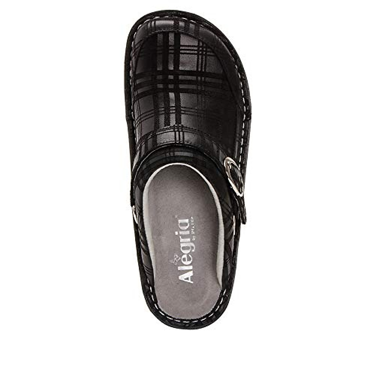 Alegria Seville Womens Clog Plaid to Meet You 10 M US