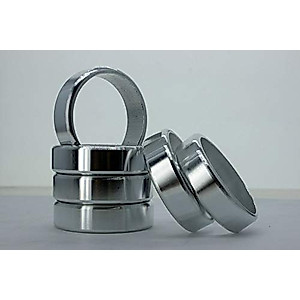 DODOFUN Upgrade Version Bisquette Savers for Bradley Smoker Wood Spacer Aluminum Pucks BBQ (Pack of 6)