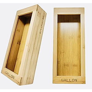 AOLDHYY YY KitchenME Bamboo Food Garden Sculpture Outdoor Decoration