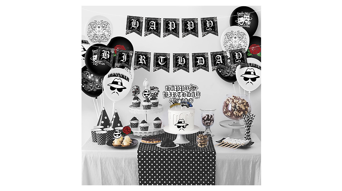 Cholo Birthday Party Decorations - 51 Pcs Theme Kit