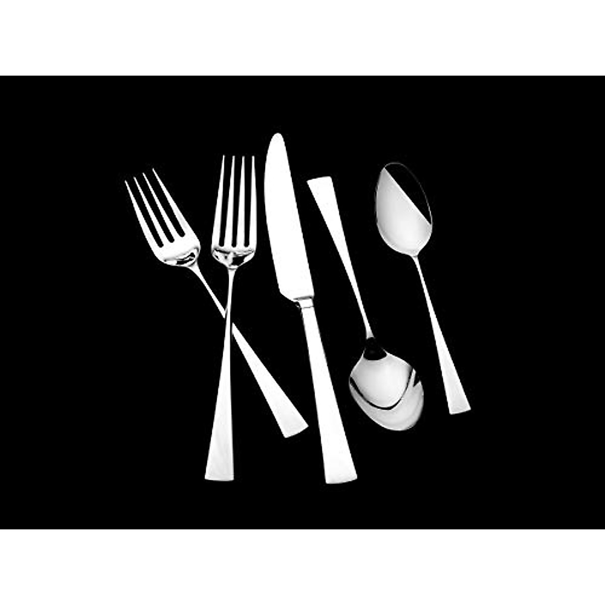 Mikasa 5100238 Lucia 20-Piece 18/10 Stainless Steel Flatware Set , Service for 4