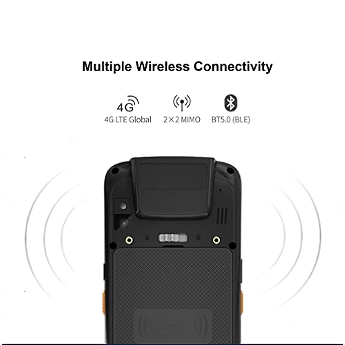 Rugged Android 11 Handheld Barcode Scanner Touch Screen Mobile Computer Portable PDA 1D & 2D Bar Code Reader Wi-Fi & 4G LTE, for Warehouse Inventory Logistics & Assets Tracking