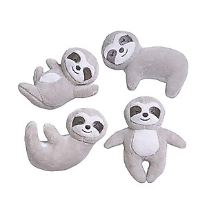 Sammy & Lou Sloths Baby Crib Mobile with Music, Crib Mobile Arm Fits Standard Crib Rail