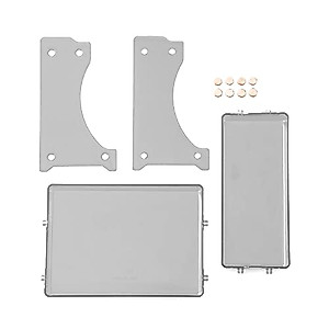 2 Layers Clear Countertop Makeup Organizer and Storage, Cosmetic Storage Tray, Vanity Trays Holder, Perfume Display Rack, Nail Polish Organizer, Assemble Easily, Hard Shell, Elegant, Gray