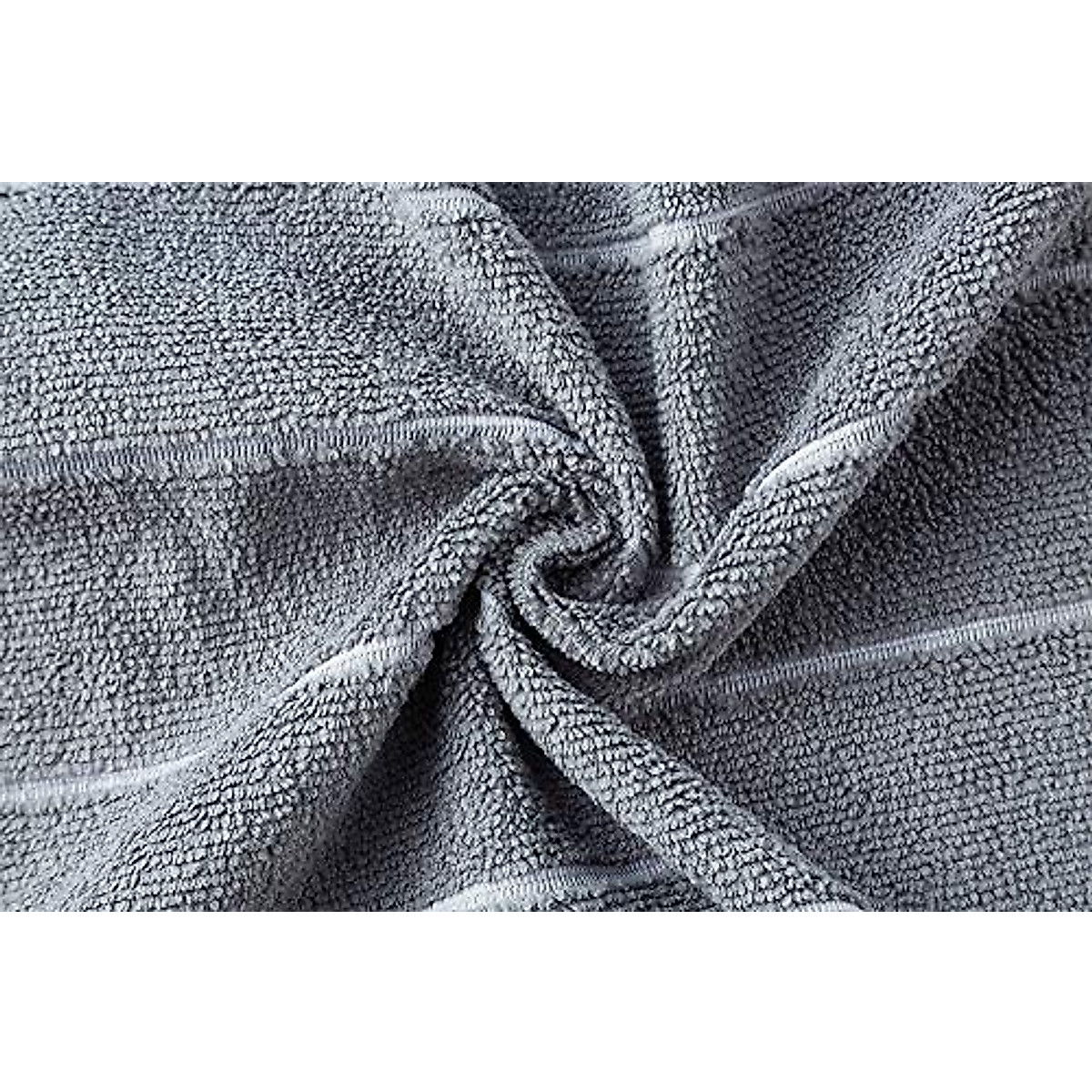 figolo Microfiber Kitchen Towels - Dish Towel Geometry Set of 4, Super Absorbent and Soft, 26 X 18 Inch