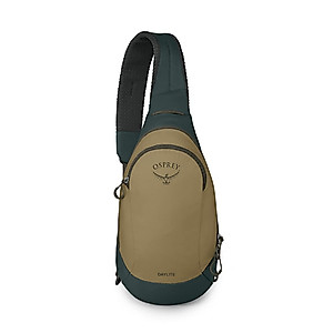 Osprey Daylite Shoulder Sling Pack, Nightingale Yellow/Green Tunnel