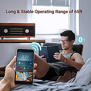 Asseso TS1 True Wireless Earbuds, Bluetooth 5.0 Deep Bass Stereo Headphones with Charging Case, 20H Playtime, Microphone, Noise Isolating, IPX5 Waterproof Earphones for Gym, Workout, Sports, Running