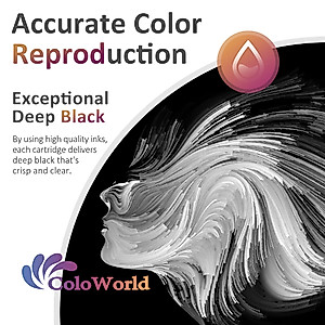 ColoWorld Remanufactured 240XL Black Ink Cartridge Replacement for Canon PG-240XL for Pixma MG3620 MG3600 MG3520 MG2120 MX472 MX452 MG3220 MX432 MG2220 MX512 MG3122 MG3222 MG3120 Printer (2 Pack)