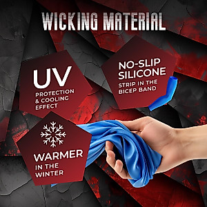 Baseball Arm Sleeve Youth & Adult 1 Pair | Football Basketball Cycling Tennis