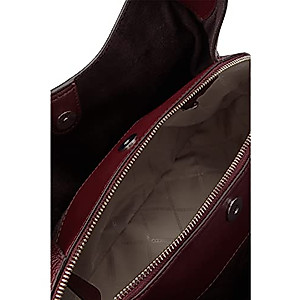 Michael Kors Kelsey Large Shoulder Tote Merlot One Size