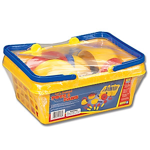 Educational Insights Pots 'N' Pans Set, Kitchen Toys, Pretend Kitchen Set, Set of 13, Ages 3+