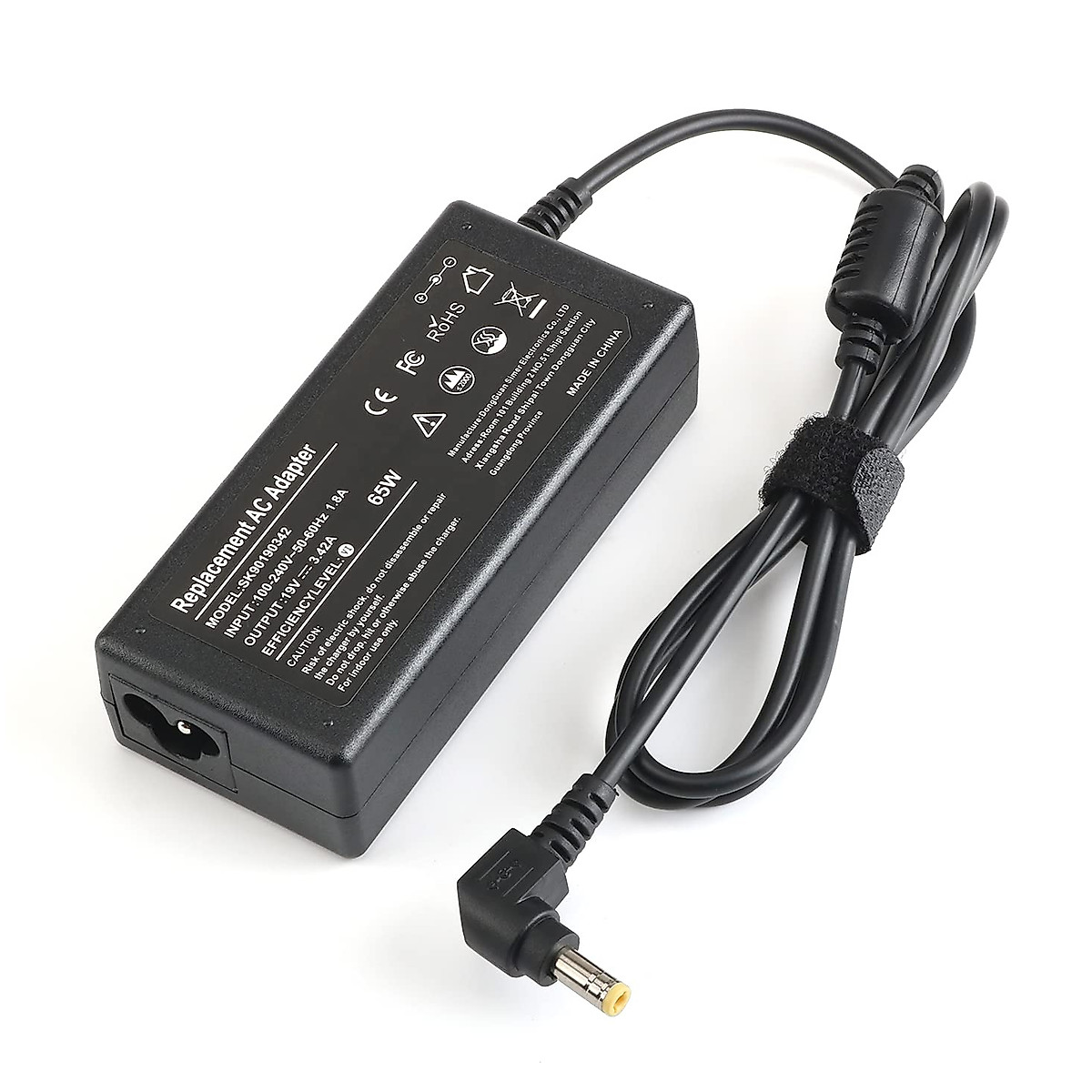 19V 3.42A Laptop Charger AC Adapter for Toshiba Satellite C50 C55 C55D C55T C655 C675 C850 L755 C855 L55 L655 L745 P50 Toshiba Portege Z30 Z930 Z830 Satellite Radius 11 14 15 Power Supply Cord