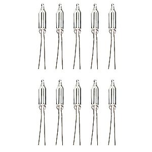 Memotronics A3C / NE2 U Neon Bulbs, Pack of 10, Resistors Included (Box of 10 Lamps + Resistors)