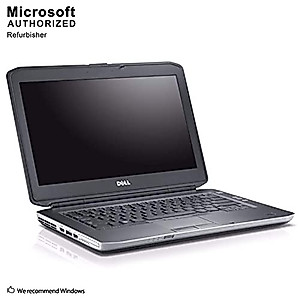 Dell Latitude E5420 Laptop, HDMI, Intel Core i3 2.1GHz, 4GB DDR3, 160GB SATA HDD, DVDRW, Windows 10 Home 64bit w/ Restore Partition (Renewed)