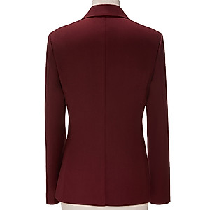 Business Women Suit Set 3 Pieces Notch Lapel Single Breasted Vest for Office Work Lady Suits (Blazer+Vest+Pants)(Black,12)