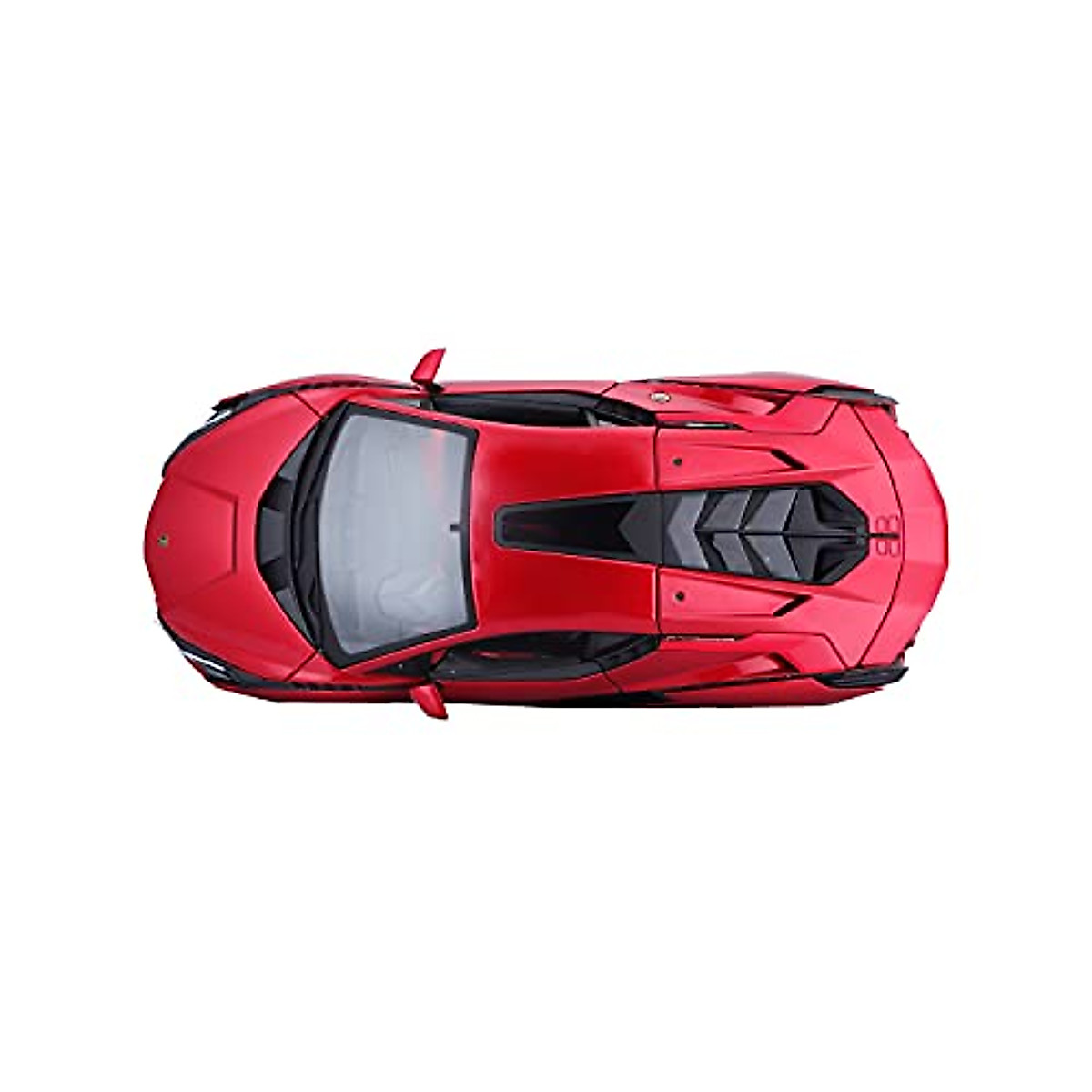 Bburago Lamborghini Sian FKP 37 Red with Copper Wheels 118 Diecast Model Car 11046 TY-18-11046R