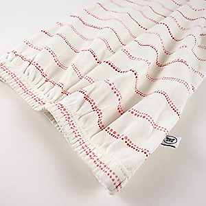 HonestBaby unisex baby 2-pack Organic Cotton Sleeper Nightgown, Meadow Floral Pink Blush, 0-6 Months US