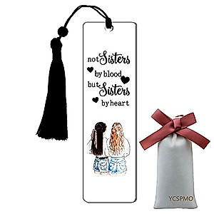 Sister Gifts from Sisters Christmas Gifts for Women Bookmarks for Book Lovers Sister Birthday Gifts Friendship Gifts Big Sister Best Friend Sister in Law BFF Little Sister Bestie Relationship Gift