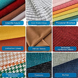 Millsilo Custom Indoor Bench Cushions, Non-Slip Tufted Outdoor Swing Seat Cushions, Personalized Size Bayed Window Seat Cushions, Piano Bench Cushions, Long Bench Seat Pad for Patio Garden Kitchen