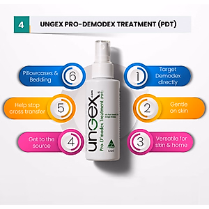 Ungex Pro-Demodex Treatment for Demodicosis | PDT