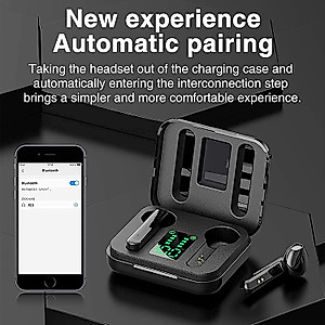 Earbuds Bass Earphones with Microphone Stereo in Ear Earbud Headphones with Mic and Volume Control Headset 3.5 mm Plug Compatible Multiple Audio Devices 3.9 Ft Black