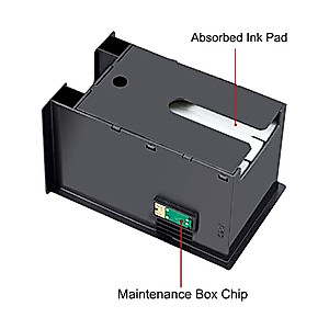 Aomya T6711 Ink Maintenance Tank Box for ET-16500 WF3520 WF3540 WF3620 WF3640 WF7715 7725 WF7510 WF7610 WF7620 WF7710 WF7720 Printer