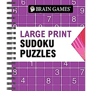 Brain Games - Large Print Sudoku Puzzles (Arrow)