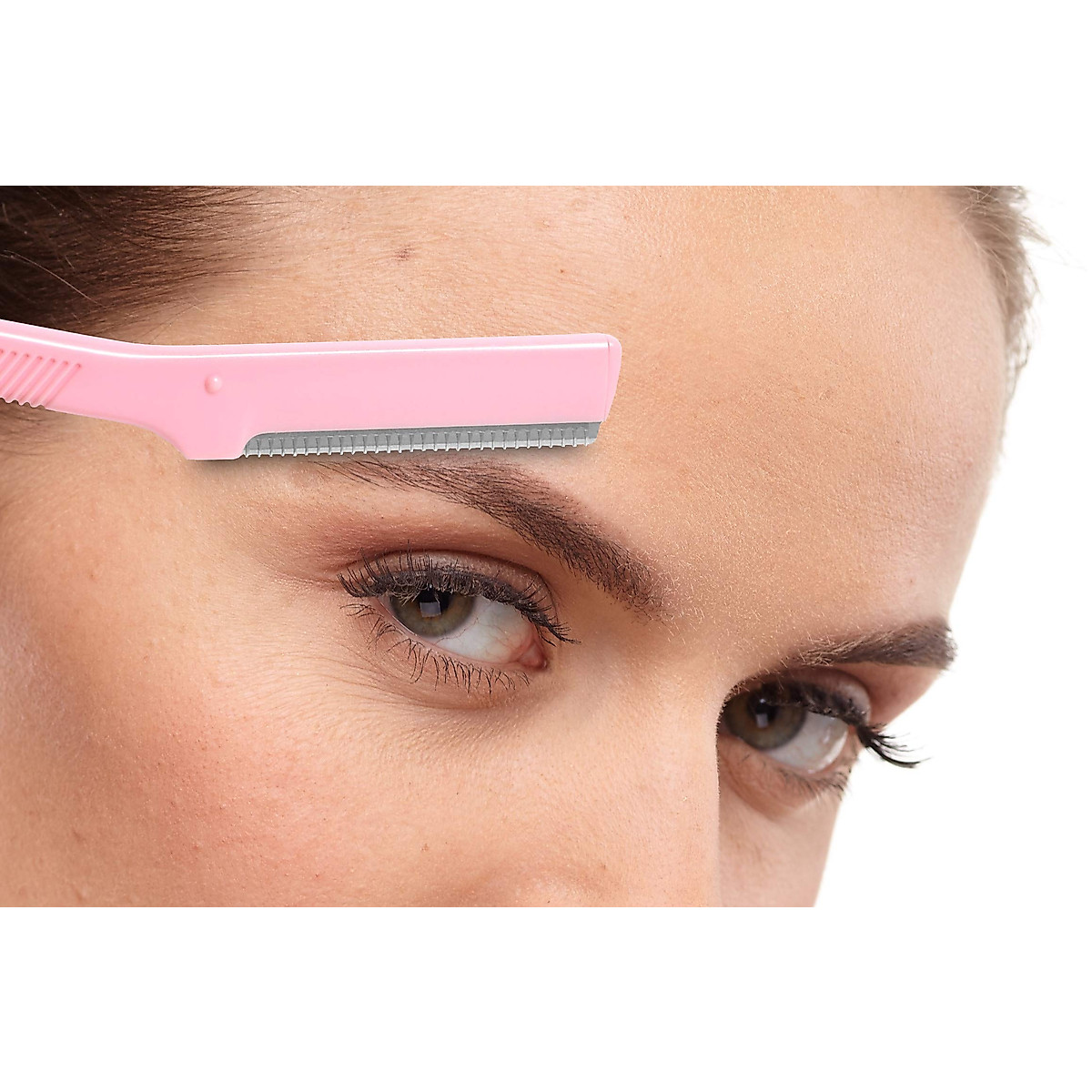 Seki Japan Face Beauty Trimmer, Women's Facial Razor, Disposable Facial Hair Removal Groomer, with Safety Cover 3 Pieces