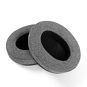 YunYiYi Replacement Upgrade Earpad Cups Cushions Compatible with Monoprice SonicSolace Active Multimedia Studio Headphones Memory Foam (Gray)