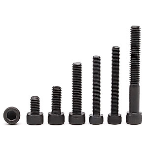 1/4-20 x 1-3/4 inch (20 Pack) Socket Head Cap Screws 12.9 Grade Alloy Steel, Partial Thread, Black Oxide Finish