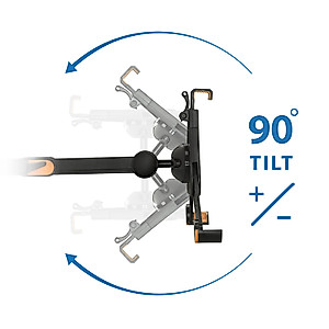 Mount-It! Universal Tablet Wall Mount for iPad | Kitchen Tablet Wall Mount | Tablet Stand for iPad, Galaxy Tab, Fire & 8.9-10.4 Inch Tablets (MI-1401)