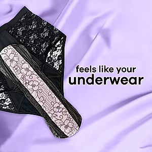 Always Discreet Boutique, Incontinence & Postpartum Pads For Women, Size 4, Moderate Absorbency, Regular Length, 48 Count x 3 Packs (144 Count total)