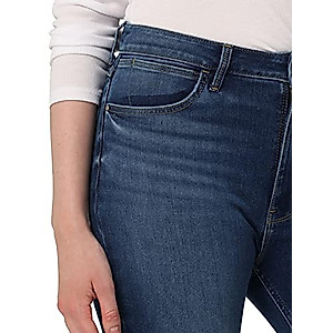 Wrangler Women's High Rise Unforgettable Skinny Jean, Medium Wash, 14