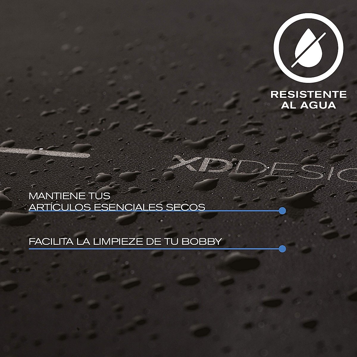 XDDesign P705.571 Bobby Bizz Anti Theft Compact Travel Laptop Backpack and Briefcase with USB Port, Integrated Lock, and Hidden Compartments, Black