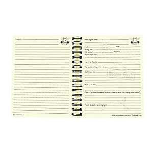 Journals Unlimited "Write it Down!" Series Guided Journal, Guest Journal, Enjoy Your Stay!, with a Cranberry Hard Cover, Made of Recycled Materials, 7.5"x 9"