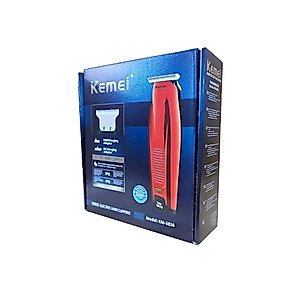 KEMEI Men's Precision Modelling DIY Hair Cutter Baldheaded Hair Beard Trimmer Professional Barber Cordless Hair Clipper Machine Rechargeable Hair Trimmers