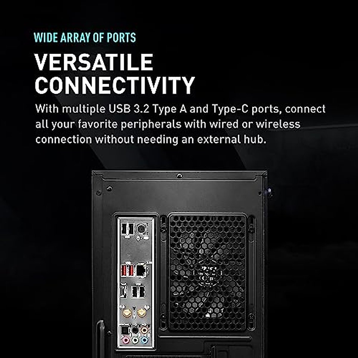 MSI Codex R Gaming Desktop: Intel Core i7-13700F, RTX 4060, 32GB DDR5, 1TB M.2 NVMe Gen3, RGB Fan Cooling, 650W 80+ Gold, Keyboard & Mouse, DIY Friendly, Windows 11 Pro: 13NUC7-069US,Black